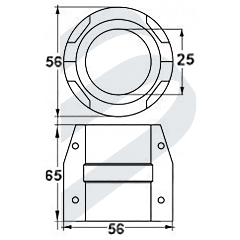 SHAFT COLLAR - ZINC